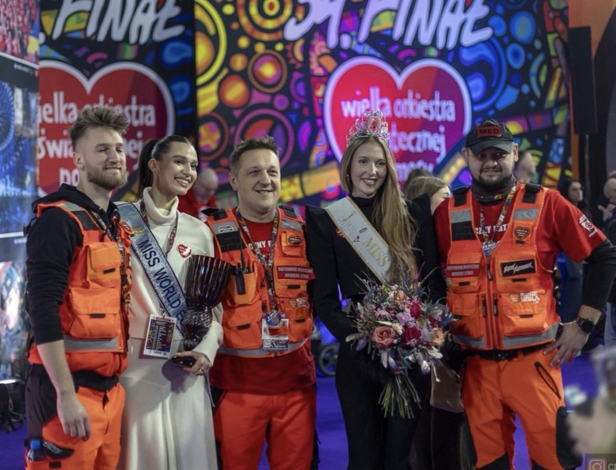 Miss World Europe and Miss World Poland Support WOŚP 2026 - Miss World