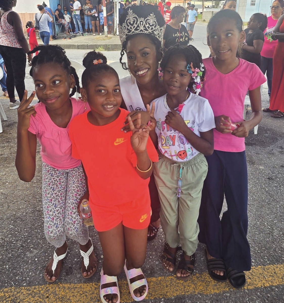 Miss World T&T Celebrates Community Spirit at La Horquetta/Talparo ...