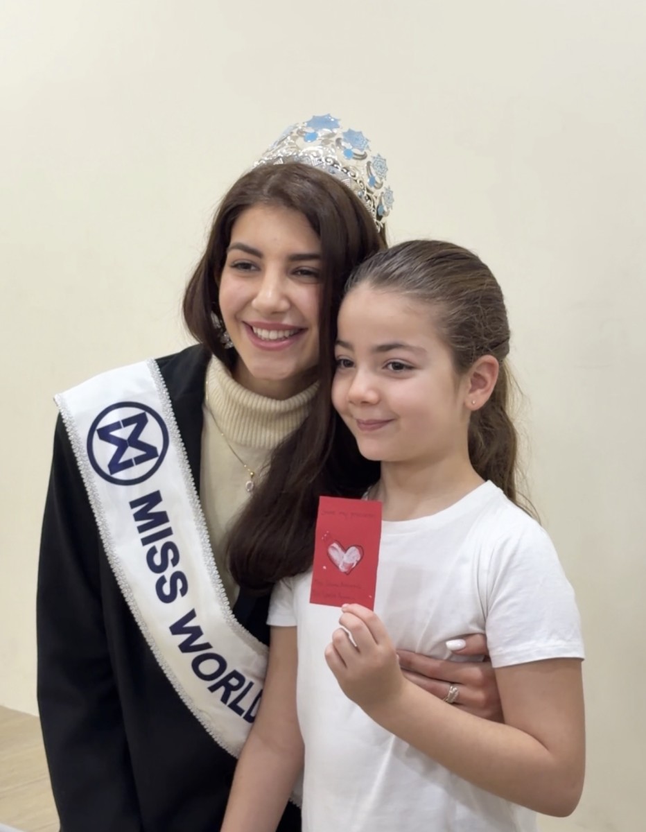 Miss World Armenia Inspires Young Girls Through “Beauty With a Purpose ...
