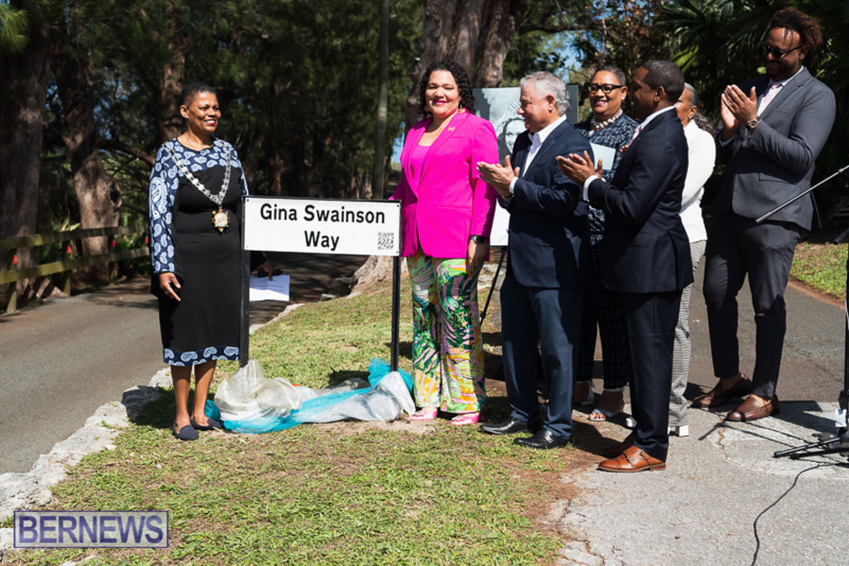 Miss World 1979 Gina Swainson honored with a road dedication ceremony ...
