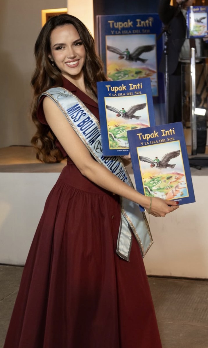 Miss World Bolivia Vanessa Kraljevic Launches First Children’s Book to ...