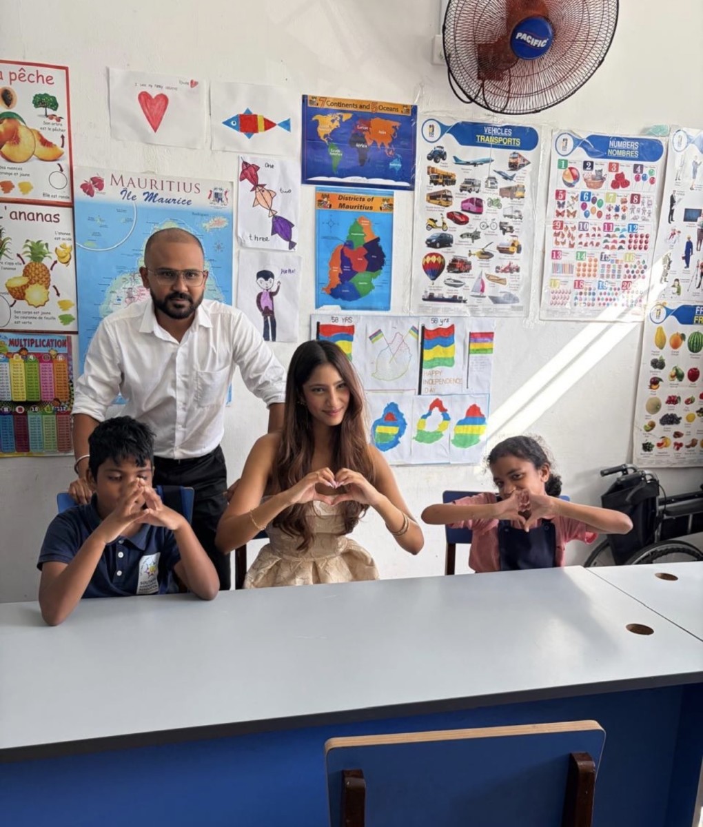 Miss World Mauritius Shreeya Bokhoree Visits Local School, Highlights ...